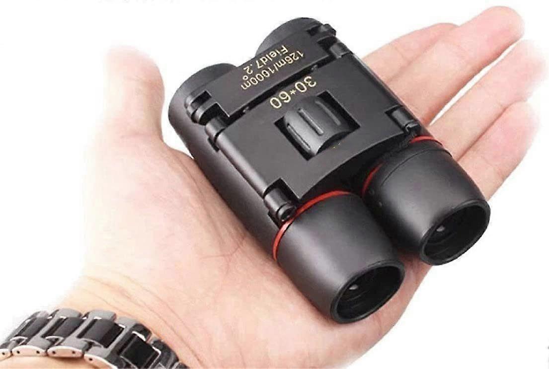 2024,30x60 Compact Mini Night Vision Binoculars Powerful Folding ...
