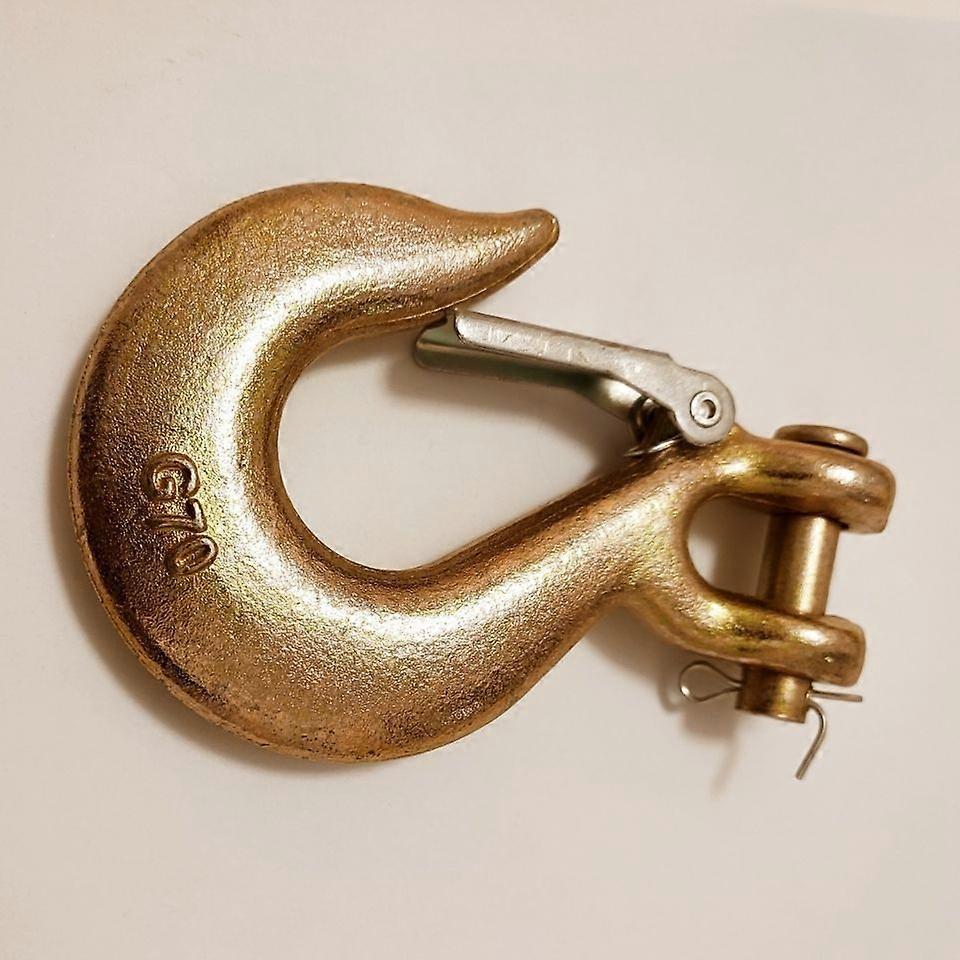 3/8 Inch Clevis Slip Hook (Set of 2), G70 Tow Chain Clevis Grab Hook ...