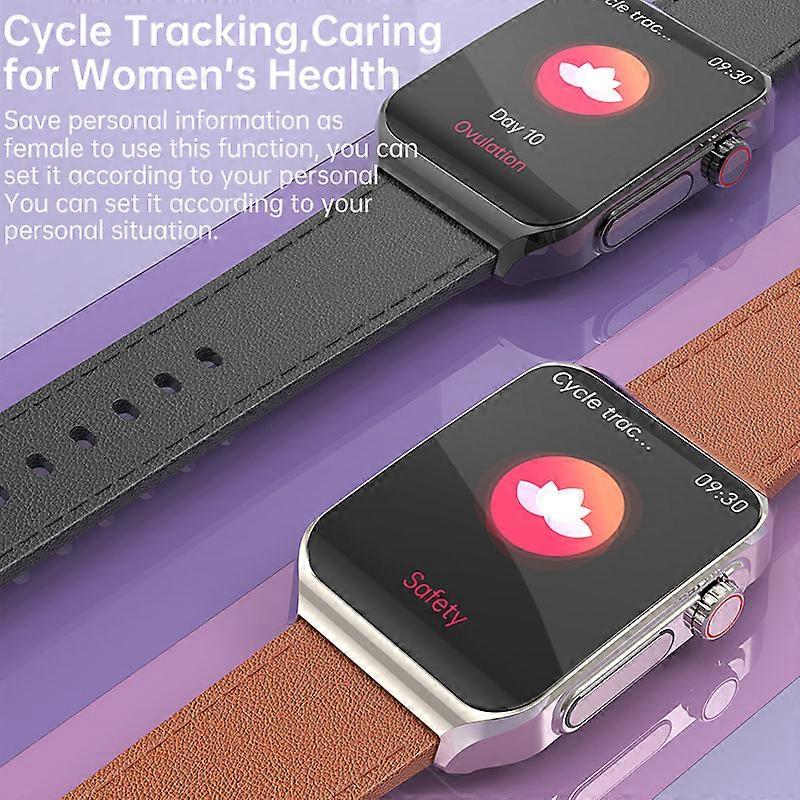 Smartwatch JL05 DH Bluetooth Call 1.85" Large HD Screen ECG HRV NFC ...