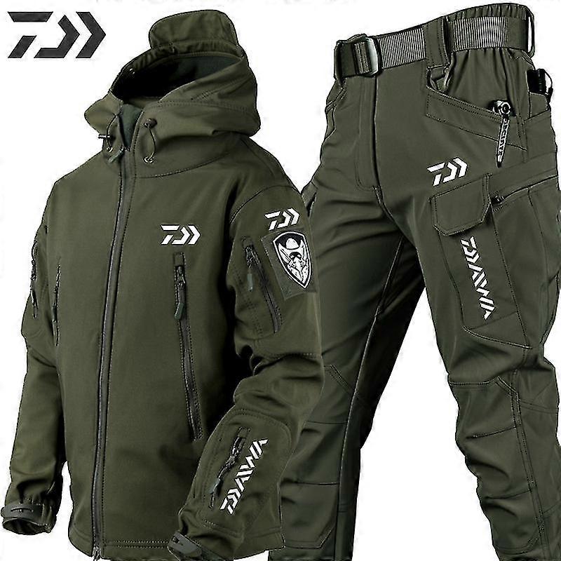 Men's Tactical Windproof Waterproof Jacket Special Forces Soft Shell ...