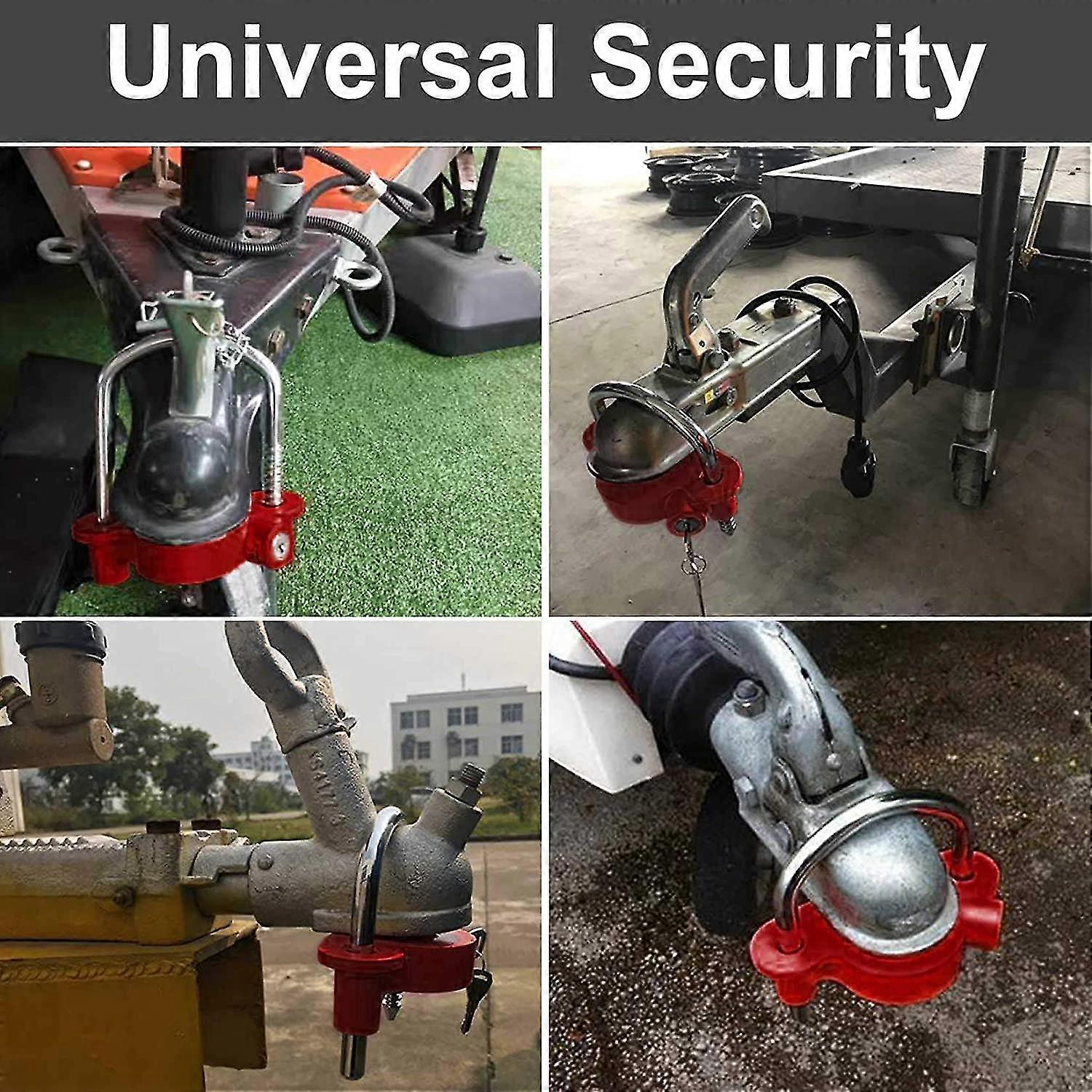 Trailer Lock Trailer Hitch Lock Trailer Padlock Universal Caravan ...