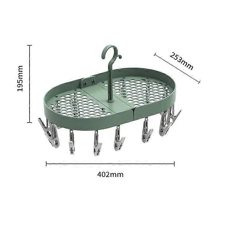 Hanging Drying Rack, Sock Rack, Plastic Hanging Dryers Foldable Hanger ...