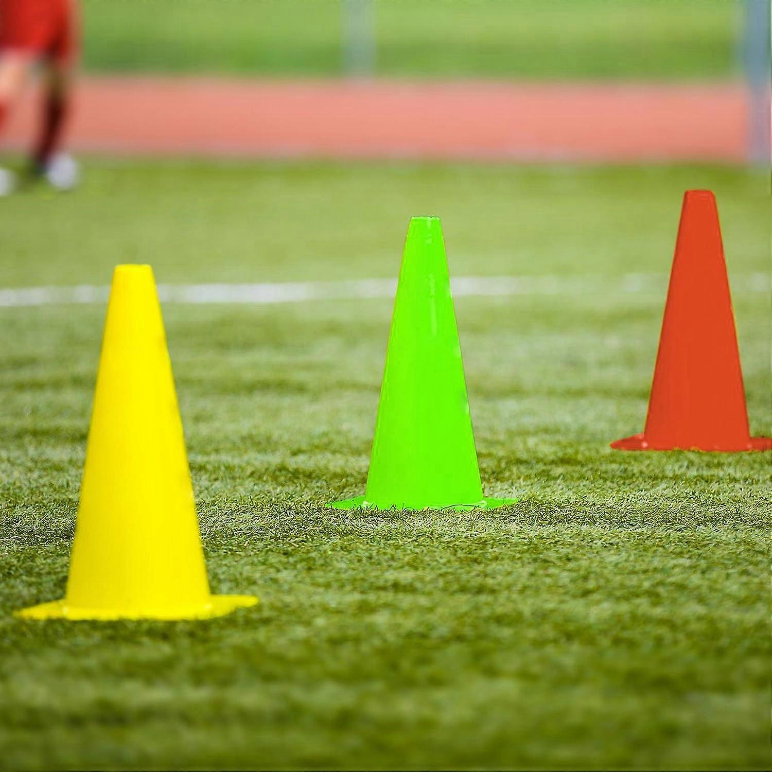 12 pieces cones,Traffic Cone, Plastic Soccer Training Cones for Outdoor ...