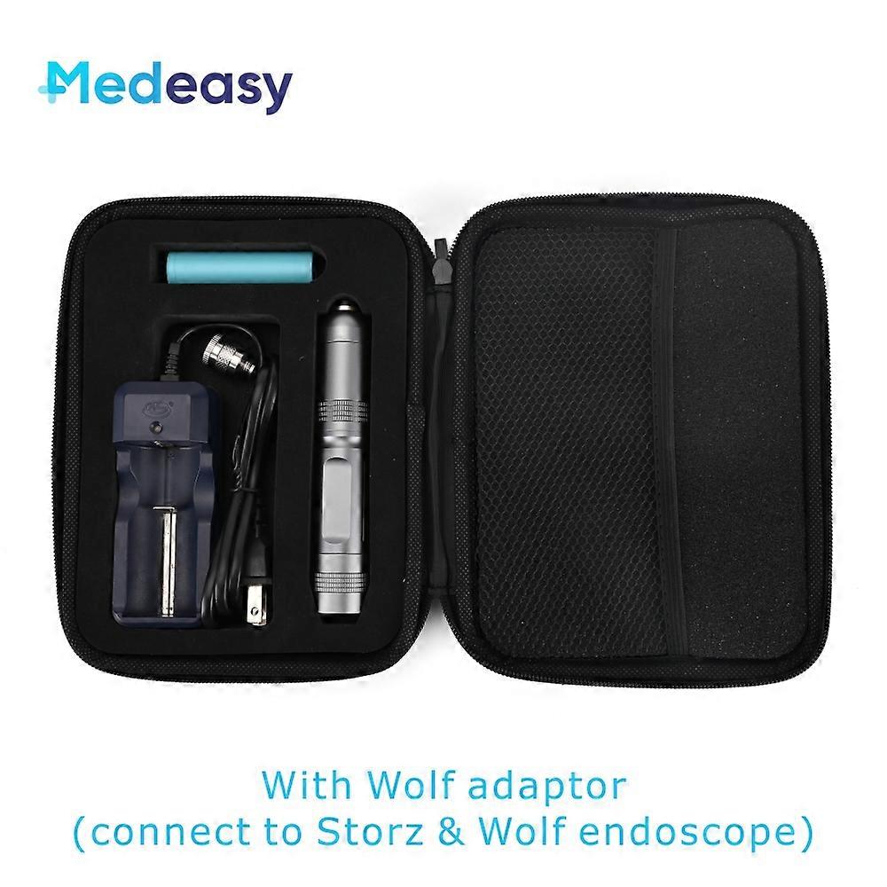 HaKeLai Rechargeable 10W Portable Endoscope Light Source LED Endoscopy ...