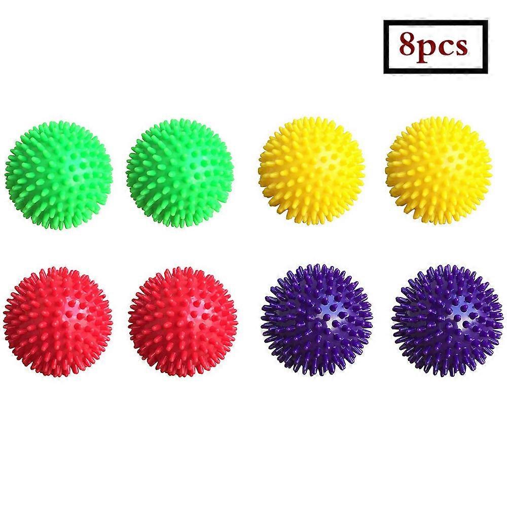 Hedgehog Ball Massage Ball Nub Ball 8Cm Set Of 12 6 Colours | Fruugo UK