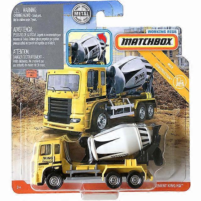 Matchbox Working Rigs International MV Box Truck MBX Mobile Crane Road ...