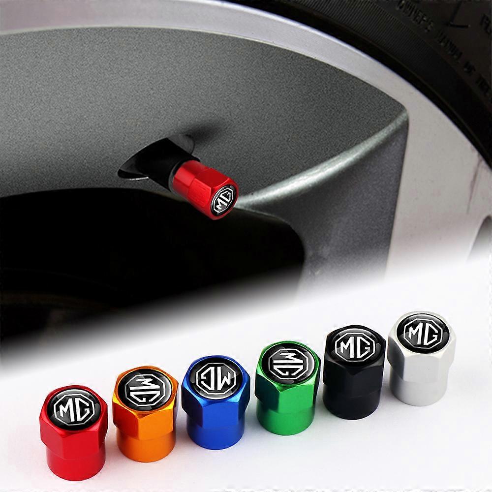 4pcs 3D Metal Car Wheel Tire Valve Stem Caps Cover For MG ZS GS MG3 MG5 ...