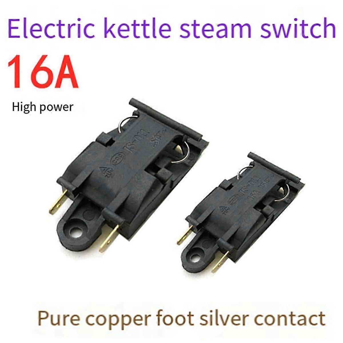 10 Pcs Electric Kettle Steam Pressure Jump Switch 16A Kettle Power ...