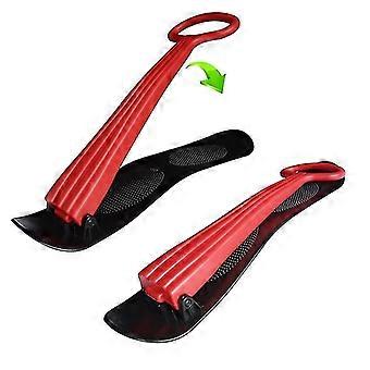 Portable Foldable Kids Ski Board Snow Sledge Outdoor Children HDPE ...