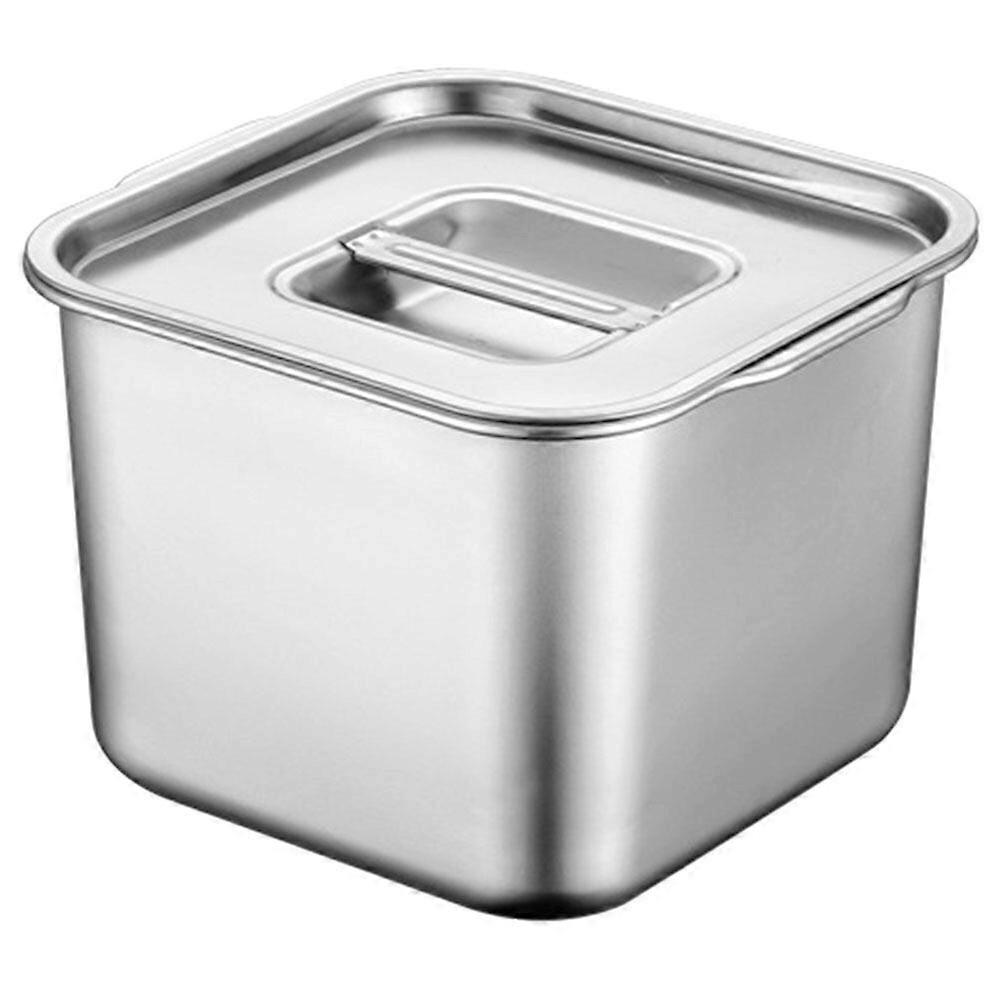 Stainless Steel Seasoning Jar Condiment Canister Home Kitchen Spice ...