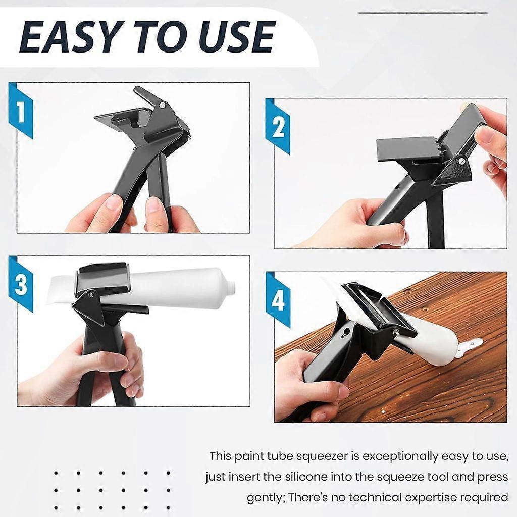 Tube Squeezer RTV & Silicone Dispenser Maximizes Use of All Materials ...