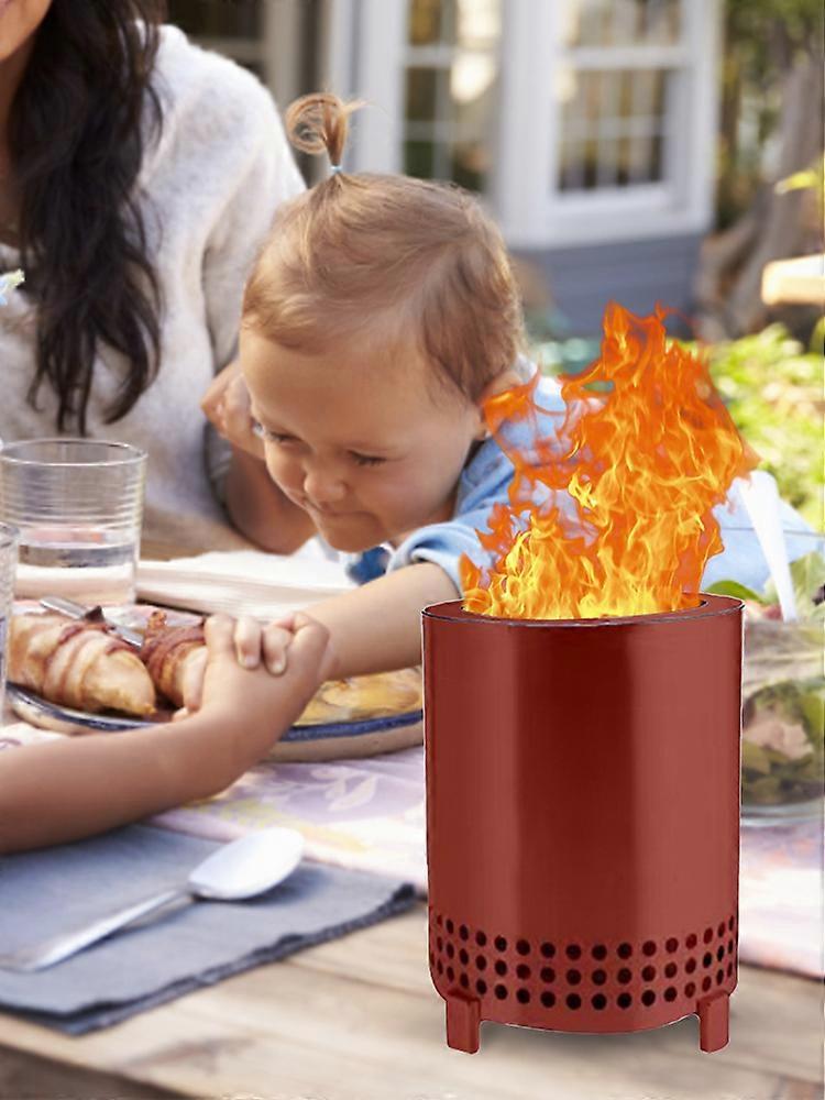 Portable Stainless Steel Tabletop Fire Pit for Office & Home | Fruugo UK