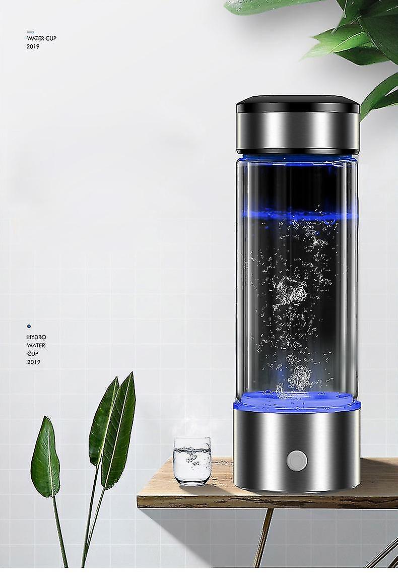 Hydrogen Rich Water Bottle Lonizer Alkaline Generator Portable Healthy ...