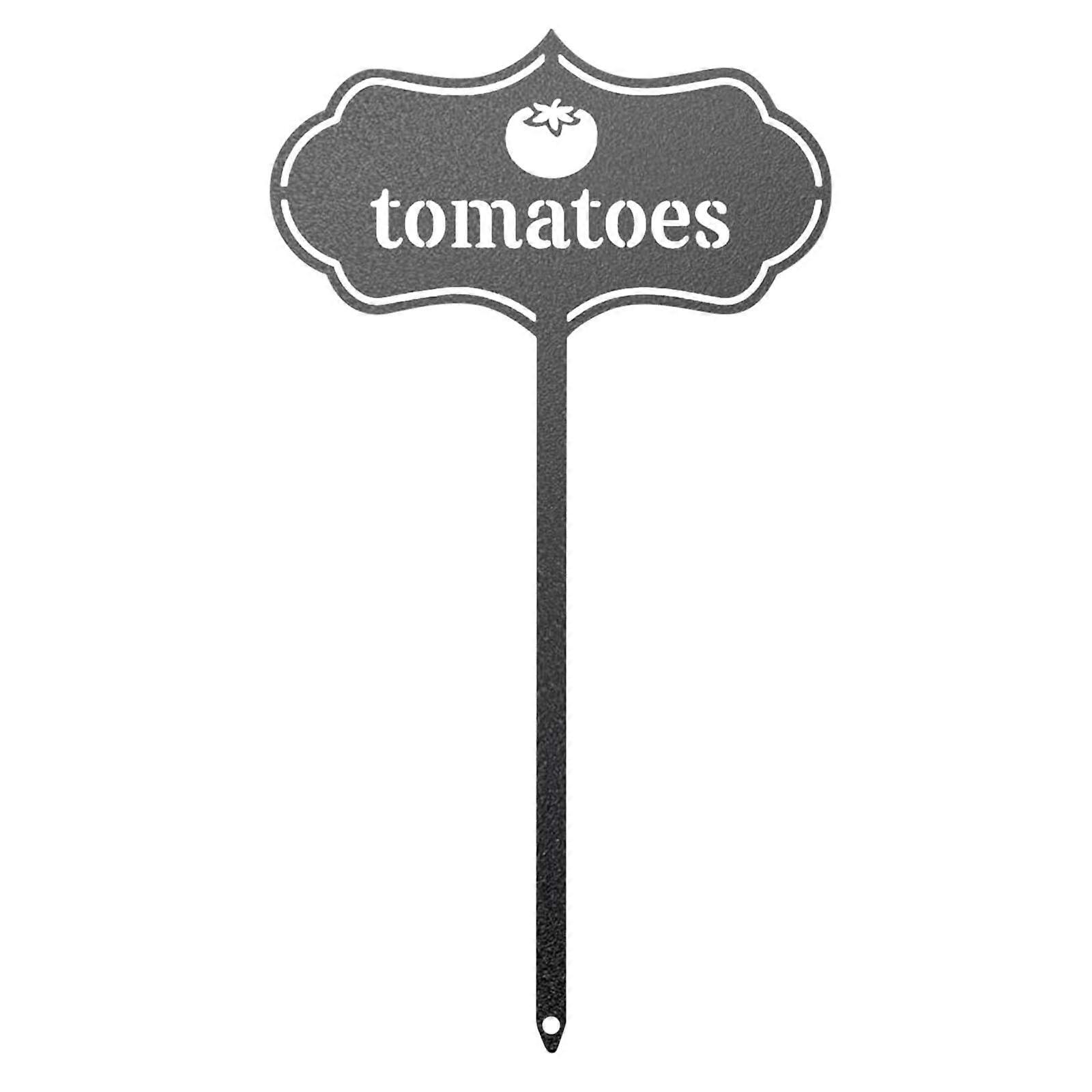 Indoor Outdoor Seed And Plant Garden Stakes Plant Labels For Pots Metal ...