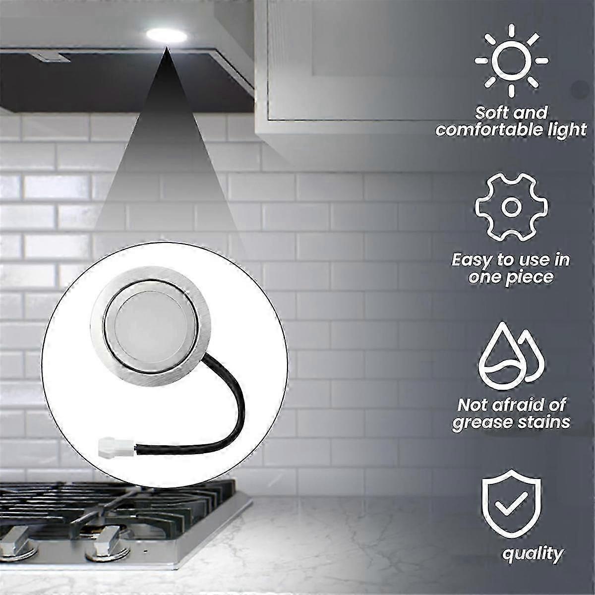 Applies to 12V DC 2W Range Hood Lights with EL Socket, 2Pack Hole ...