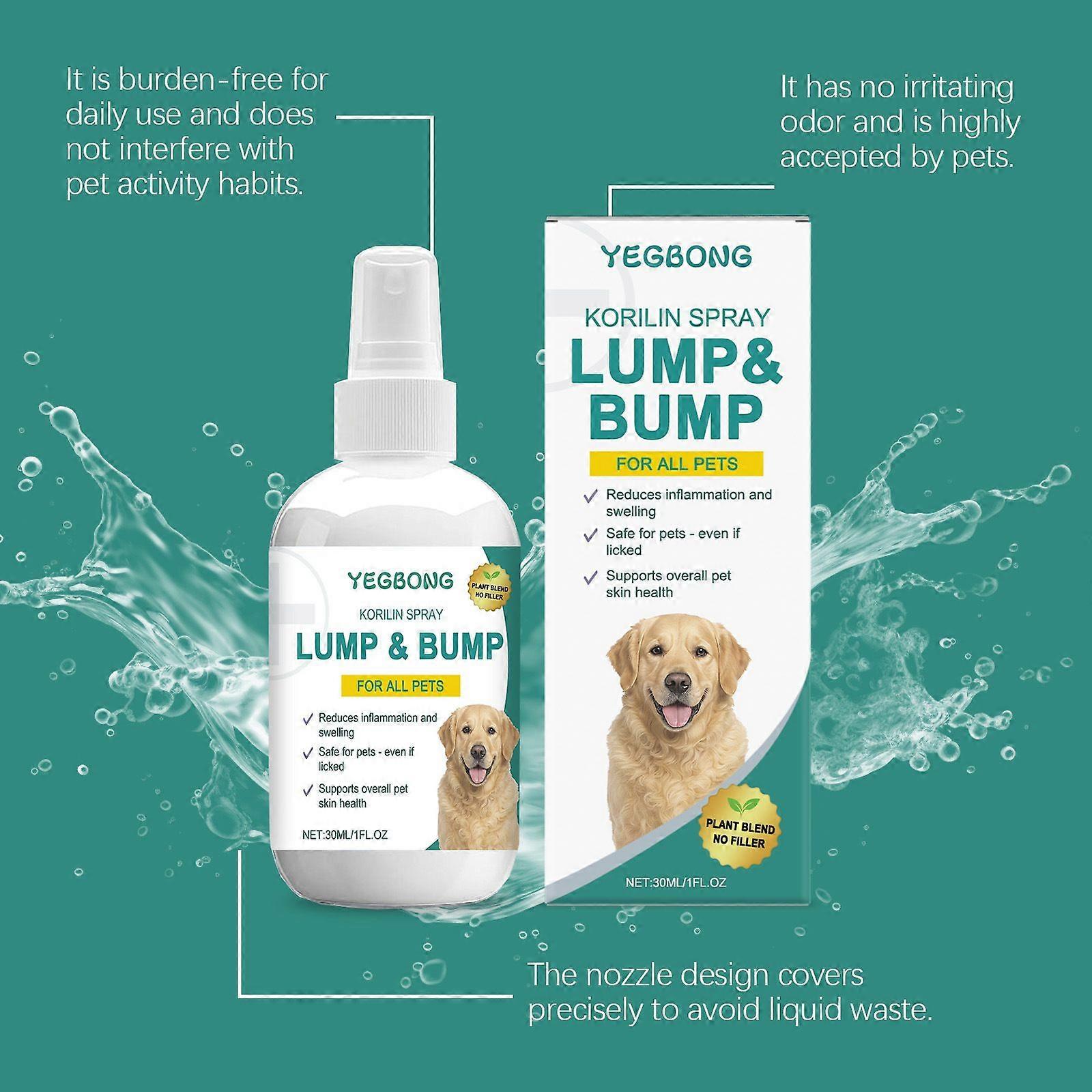 Korilin Lumps & Bumps Pet Spray, Lumps & Bumps Pet Body Care Spray, Dog ...