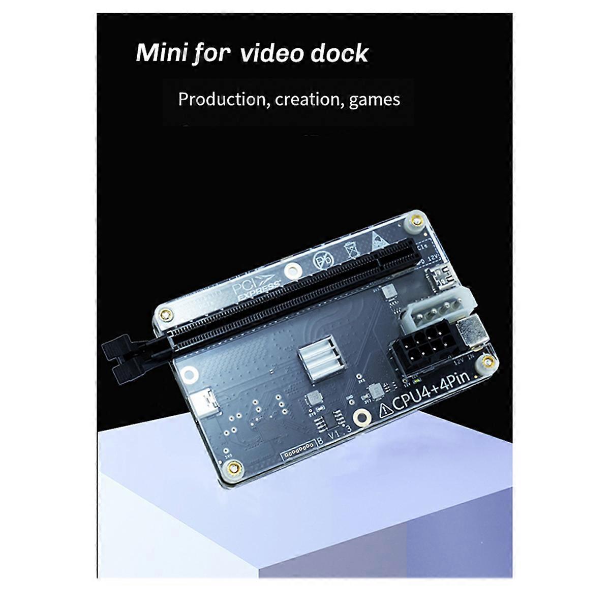 External GPU Dock with 60cm USB4 Cable | Fruugo SE