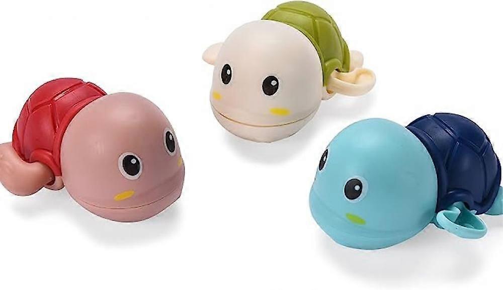 3-Piece Swimming Turtles Tub Toy for Baby - Wind-Up Bath Toy for Boys ...