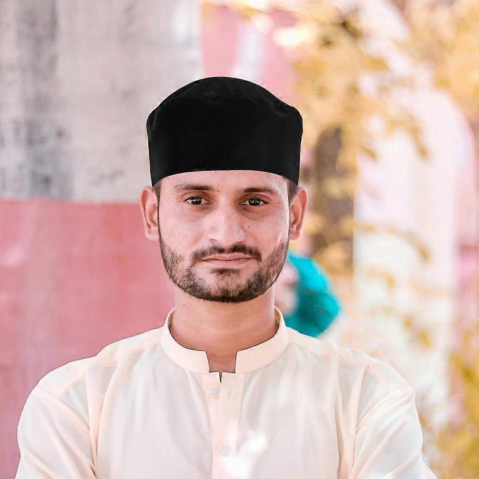 Chef Hat, Hair Net, 2 Count Black Flat Mesh Unisex Cooking Hair Cover ...