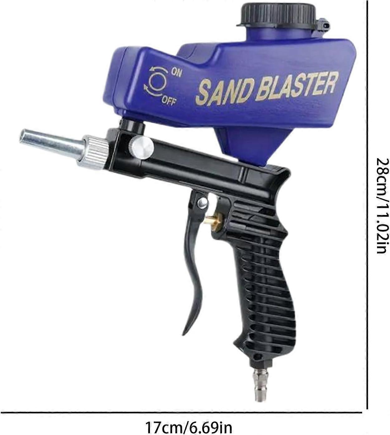 Portable Electric Sand Blaster for Rust Removal - Manual Equipment for ...
