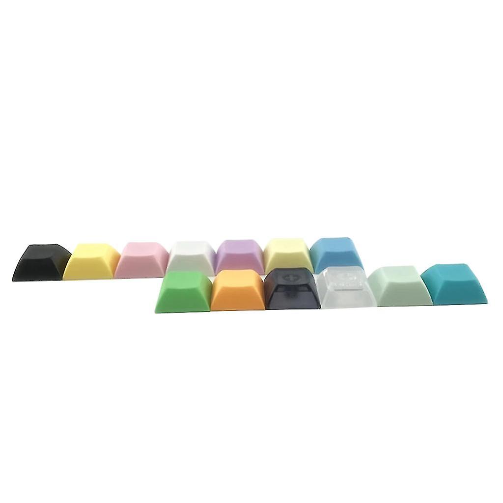Pbt Keycaps Mixded Color Keycaps 100pcs Pbt Shine Through Keyset 1u Dsa ...