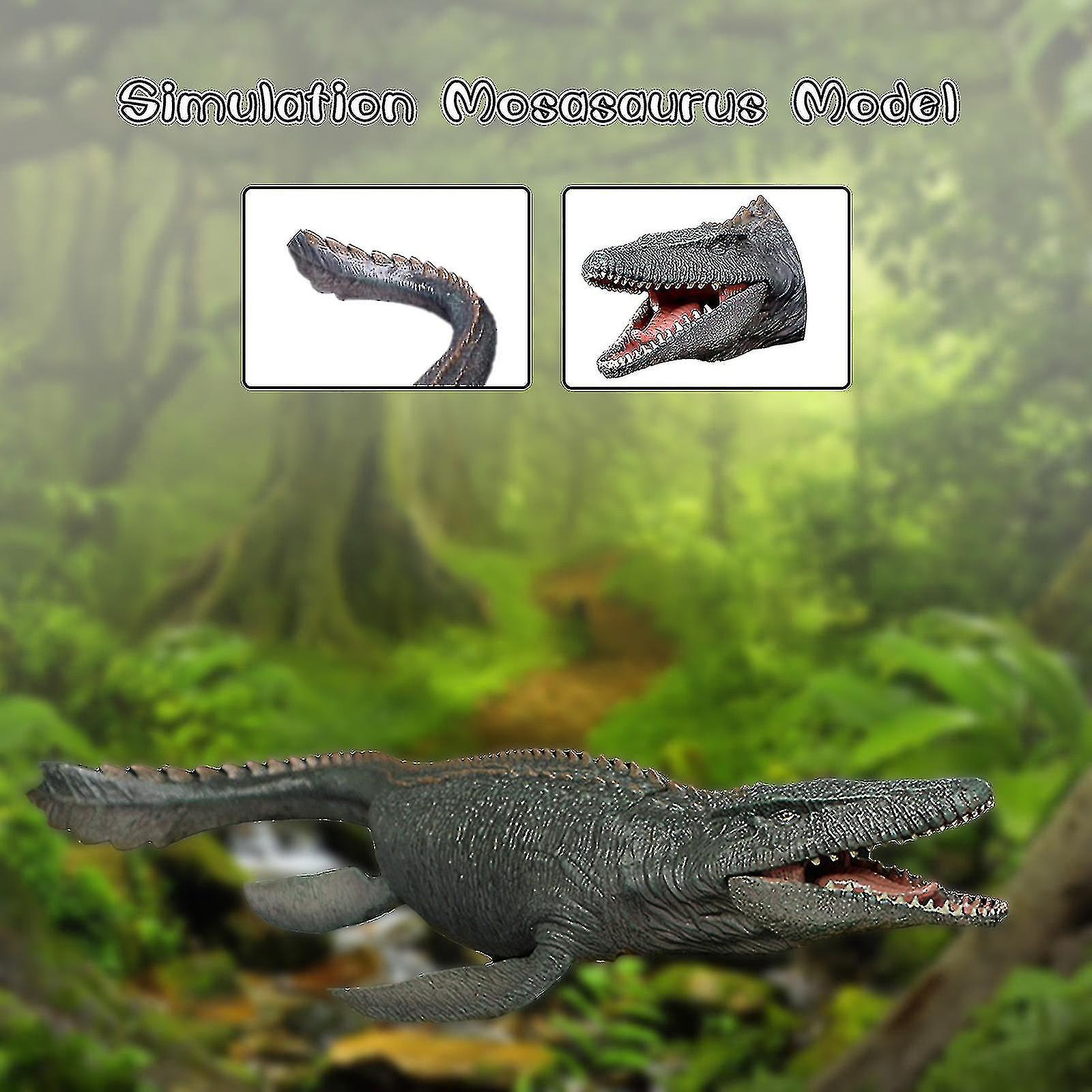 Realistic Large Mosasaurus Model Lifelike Dinosaur Model Figure Playset ...