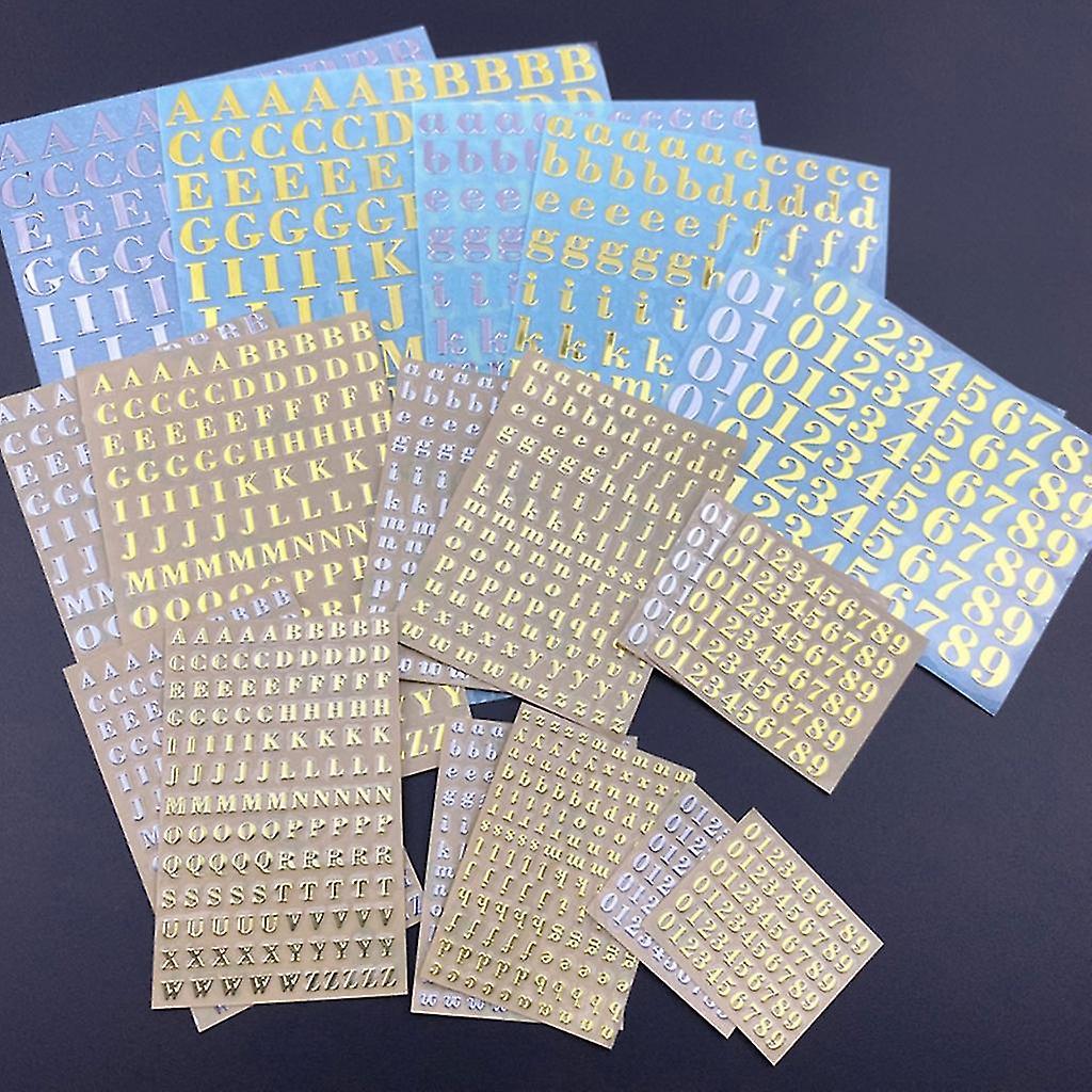 Small Epoxy Alphabet Lower Case Letters Stickers For Kids Art Craft Diy ...