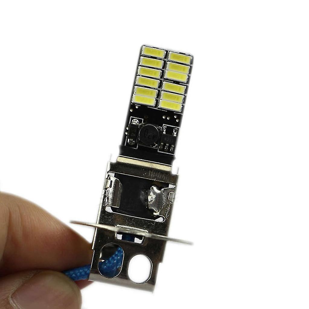 24-smd-4014 H3 6500k For Hid Xenon White Led Bulbs For Fog Lights Or ...