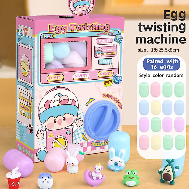 Children's Egg Catcher Child Fun Egg Twisting Machine Toys Cartoon ...