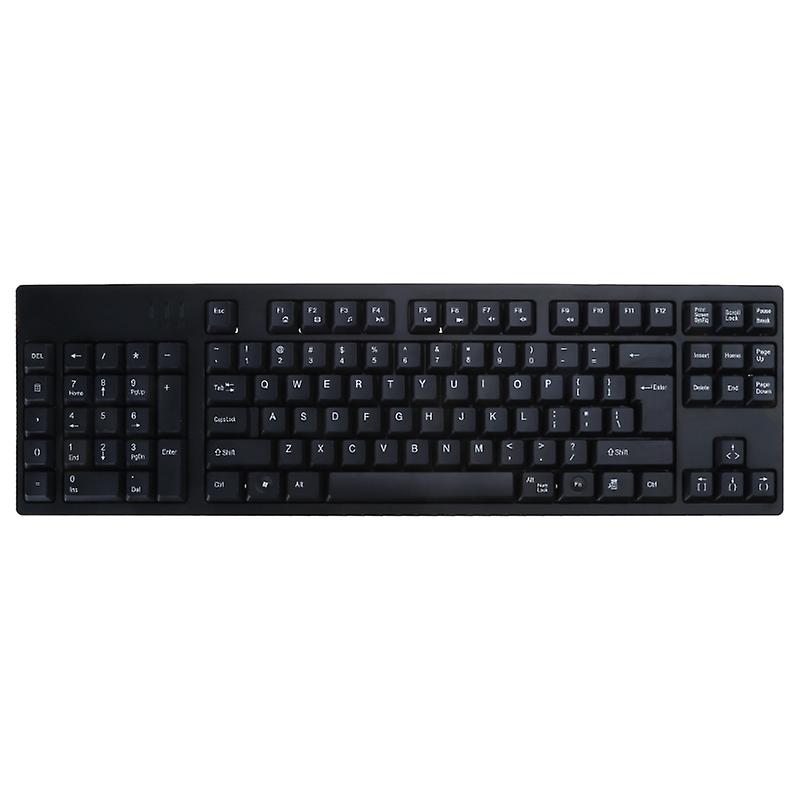 Sleek Black Left Handed Keyboard with Built In Numeric Keypad and USB ...