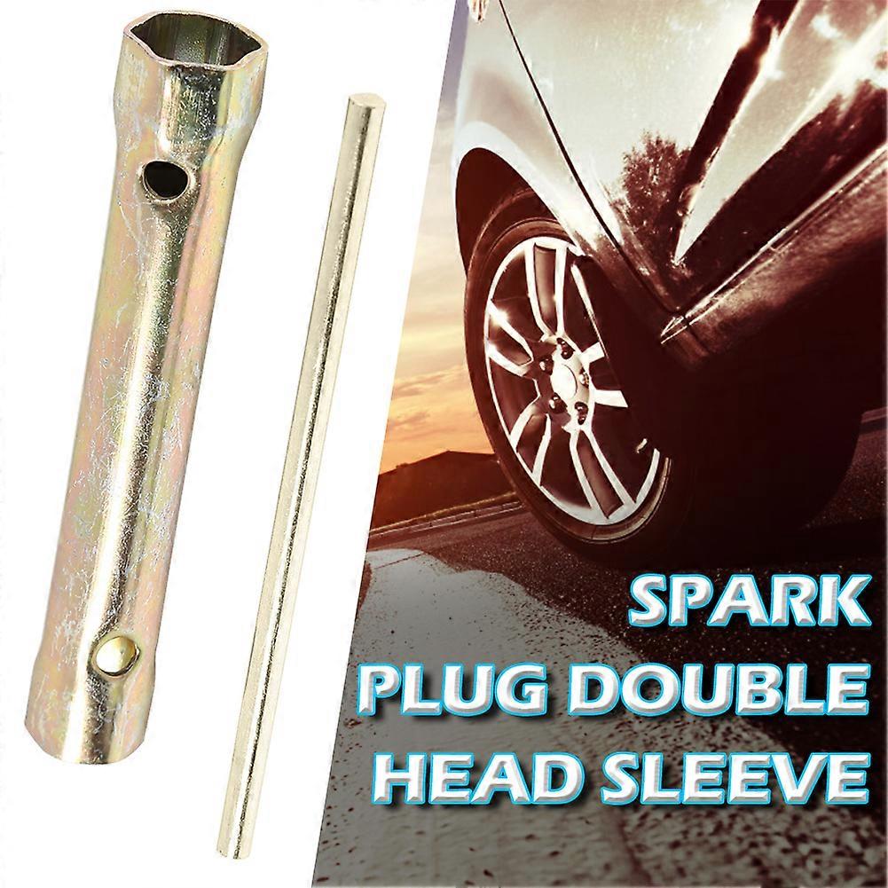 16mm/18mm Double End Deep Reach Spanner Tool Spark Plug Socket Wrench ...