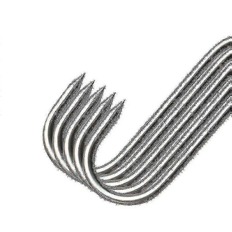 20pcs Stainless Steel Hooks With Sharp Tip For Butcher Shop For Kitchen ...