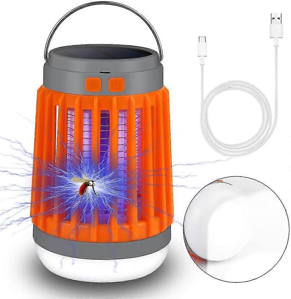Camping Lamp Solar Camping Lamp Uv Light Insect Killer Mosquito Killer ...