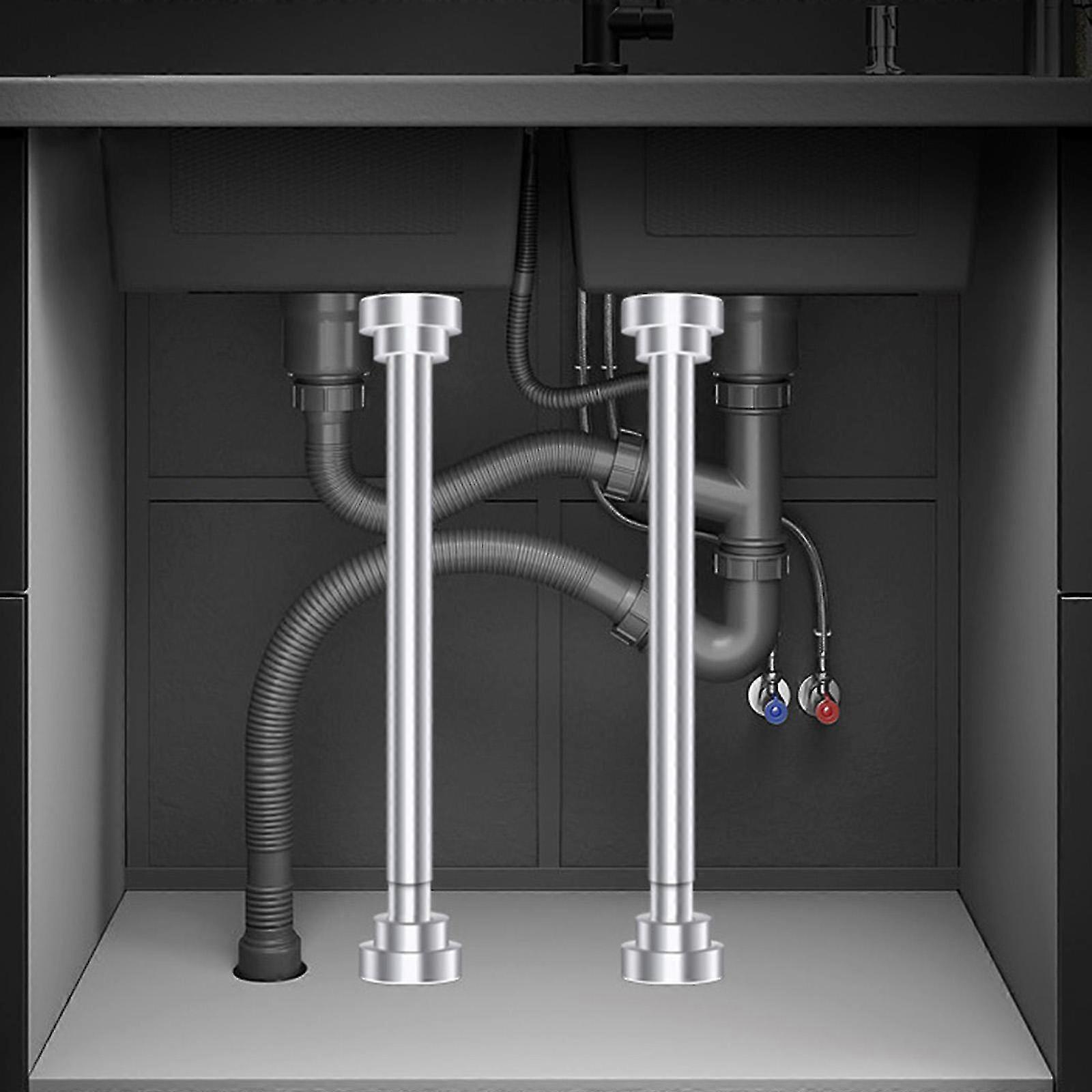 2 Pieces Undermount Sink Brackets Sink Legs Sink Supports Adjustable ...