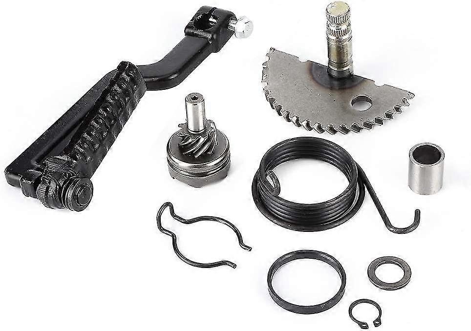 Motorcycle Starter Lever Shaft Kit,moped Kick Start Lever Shaft Gear ...