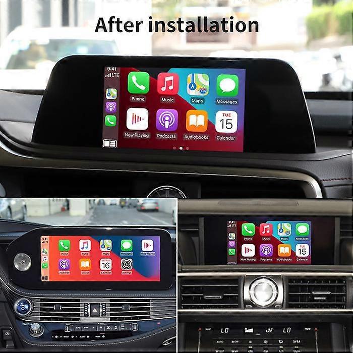 Wireless CarPlay Android Auto for Lexus RX NX UX LX CT GS ES LS RC ...