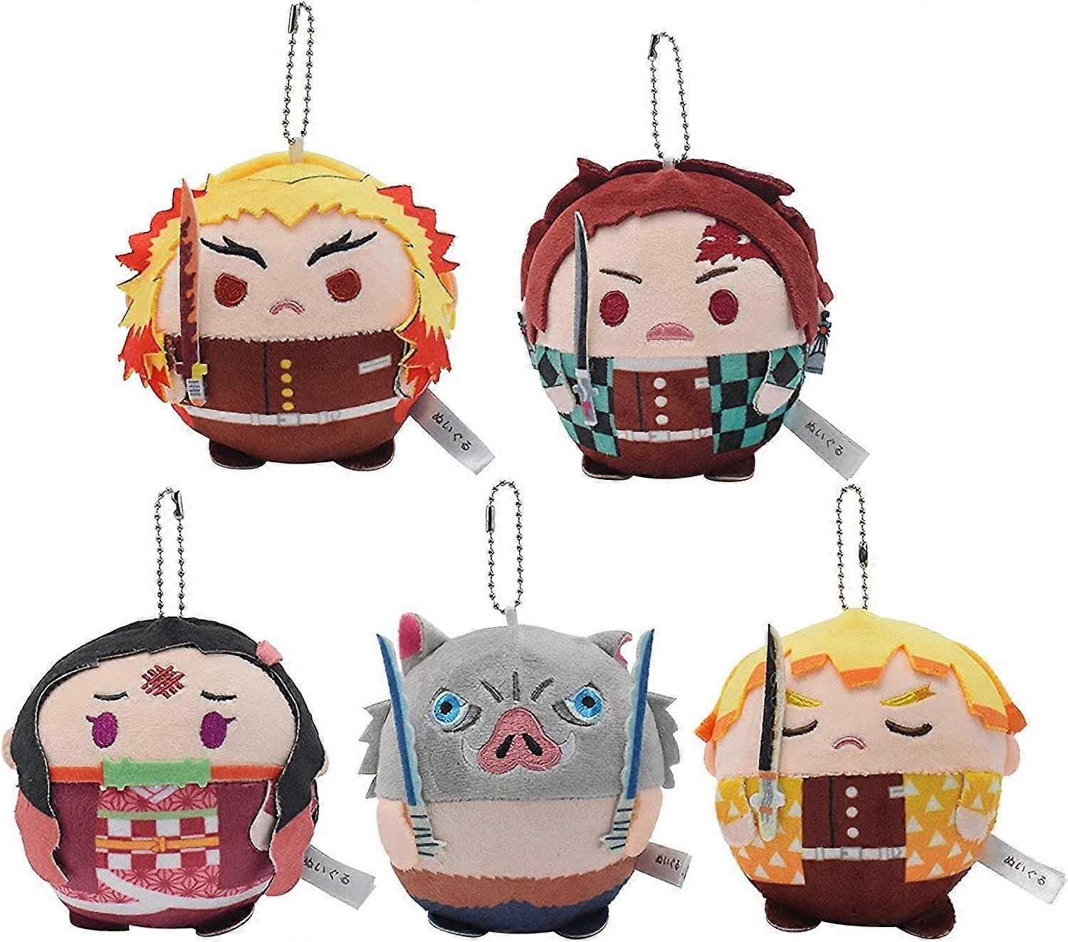 Anime Demon Slayer pehmolelu | Tanjiro Nezuko Plushie Zenitsu Inosuke ...