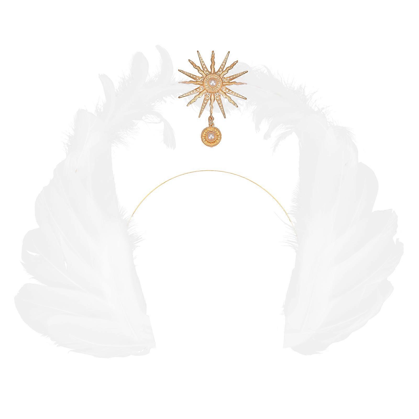 Bride Headpieces Wedding Party Headwear Angel Headband Angel Wings ...