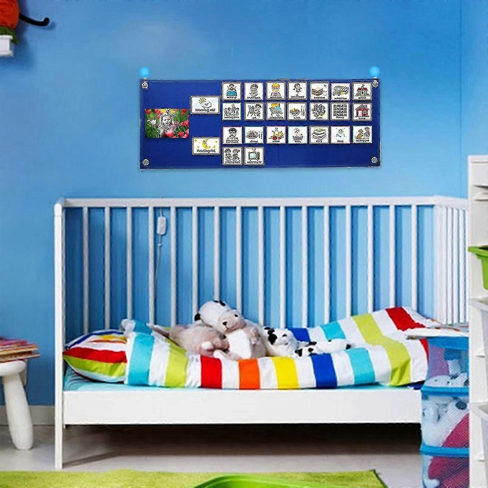 Visual Schedule For Kids Chore Chart, Morning Bedtime Routine Chart For ...