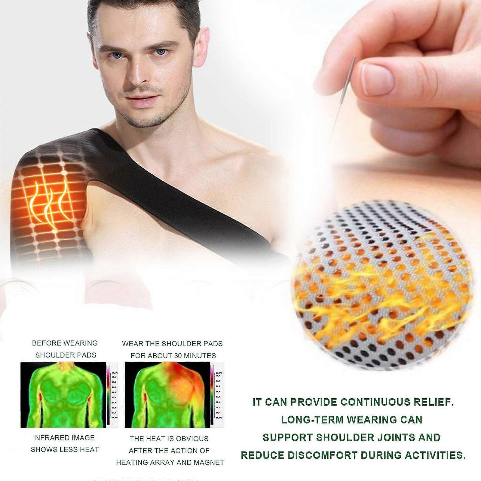Self-Heating Shoulder Support Strap, Self-Heating Shoulder Pads For Men ...