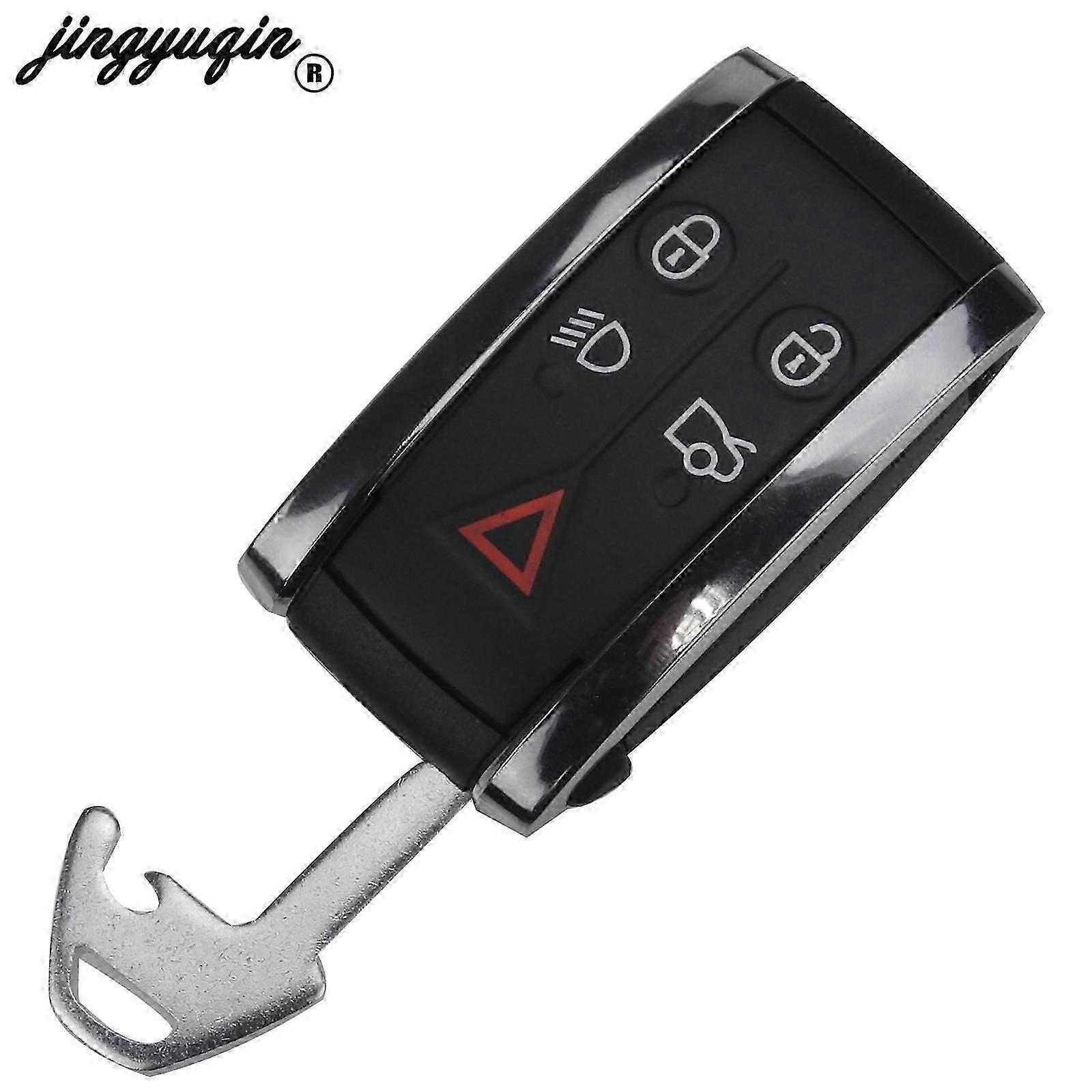 5 Buttons Blank Key Shell Case For Jaguar X Xf Xk Xkr New Remote Smart ...