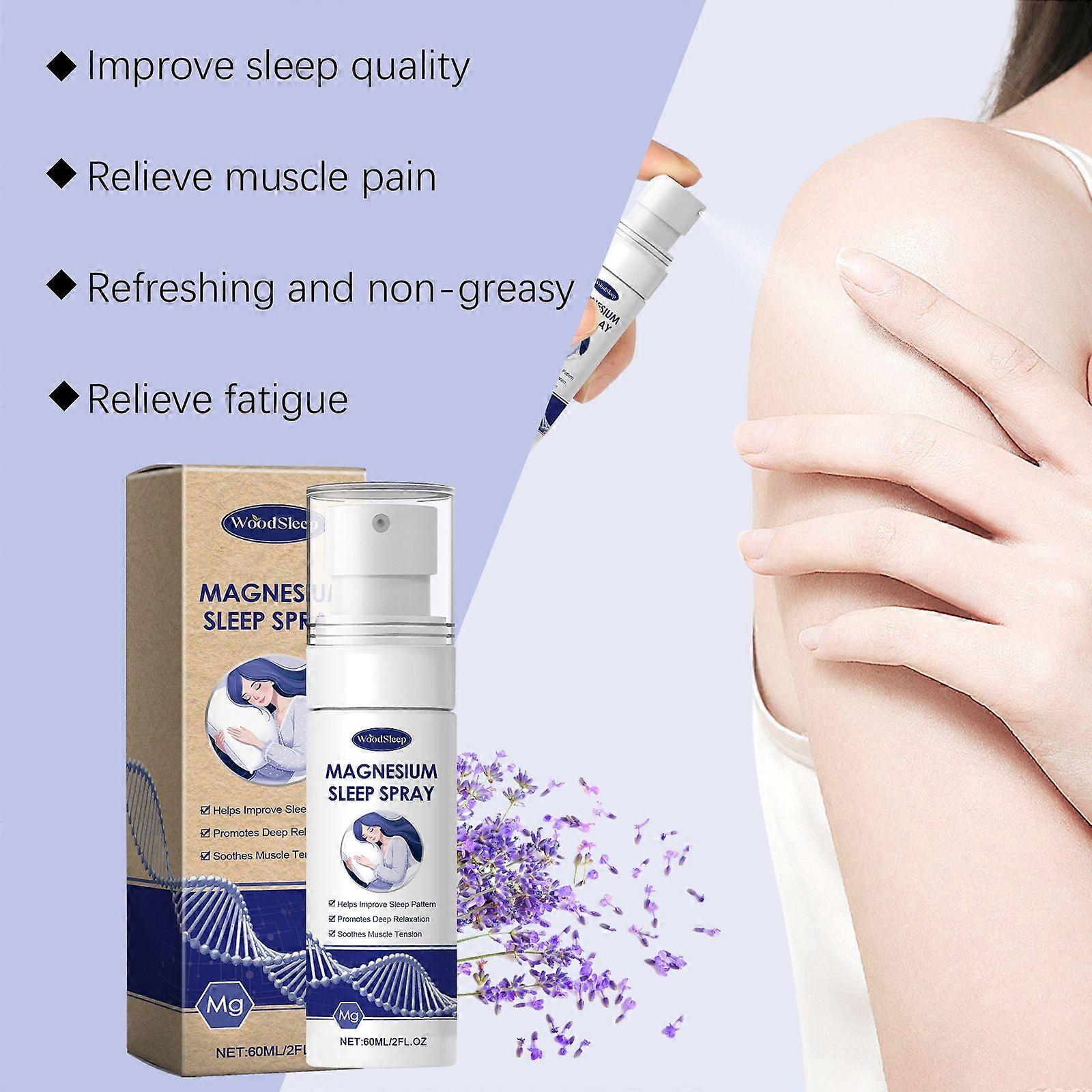 Woodsleep Magnesium Oil Spray Body Night Care Massage Care Spray | Fruugo UK