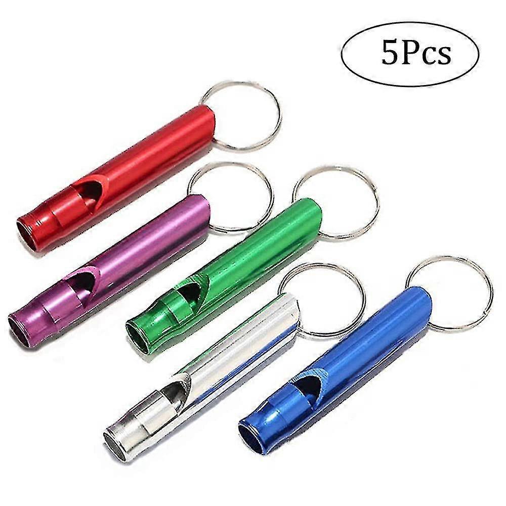 5 Pcs Emergency Survival Whistle, Outdoor Survival Whistle, Outdoor ...