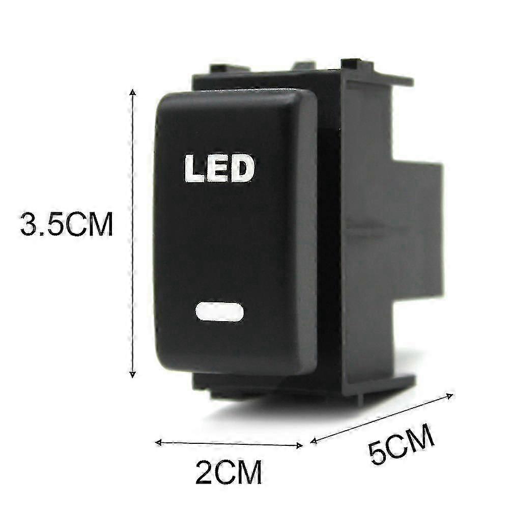 New Led Light Bar Push Switch Button Automobile Button Switches For ...