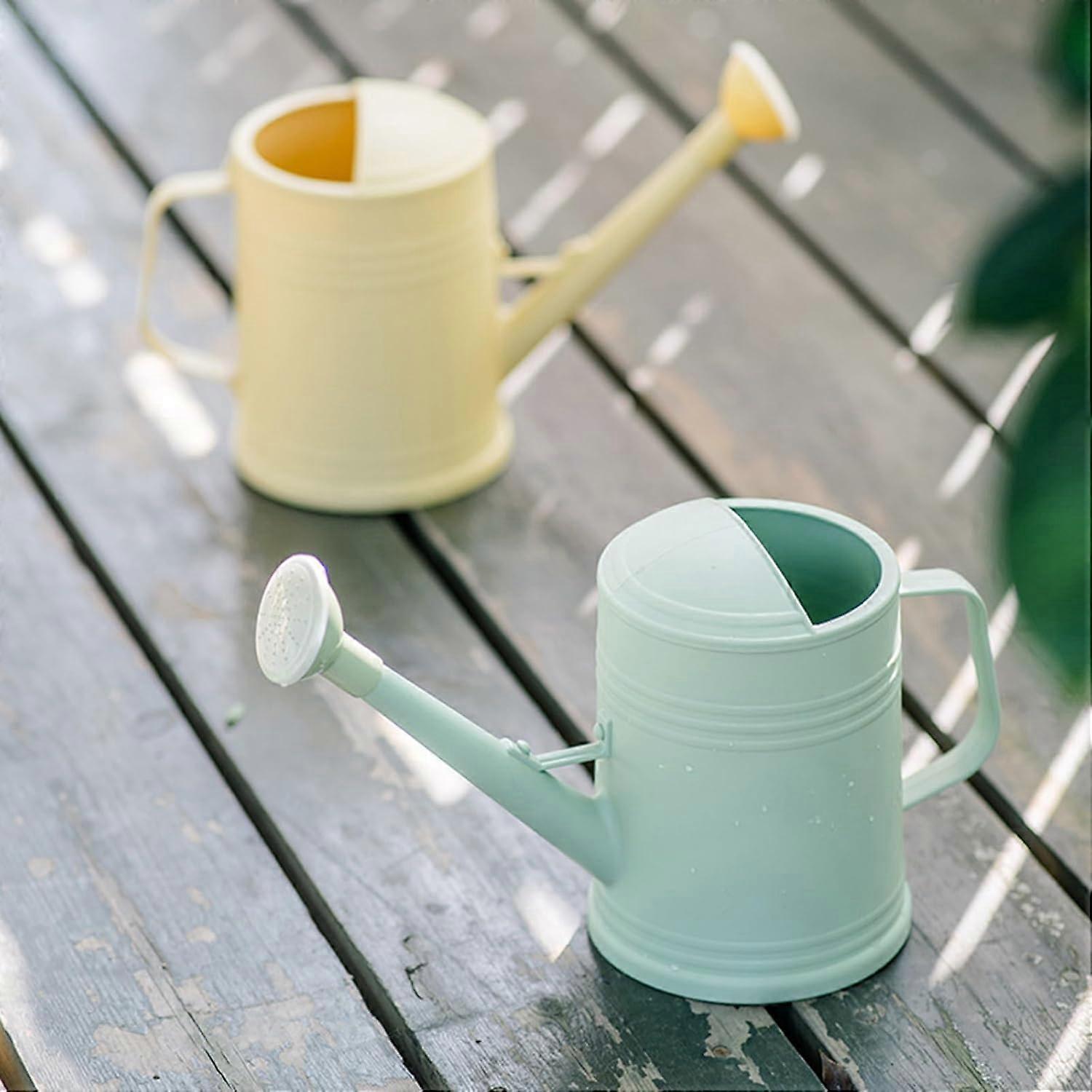 Watering Can 2L Capacity, PP Material, Long Mouth, Curved Handle, Milky ...
