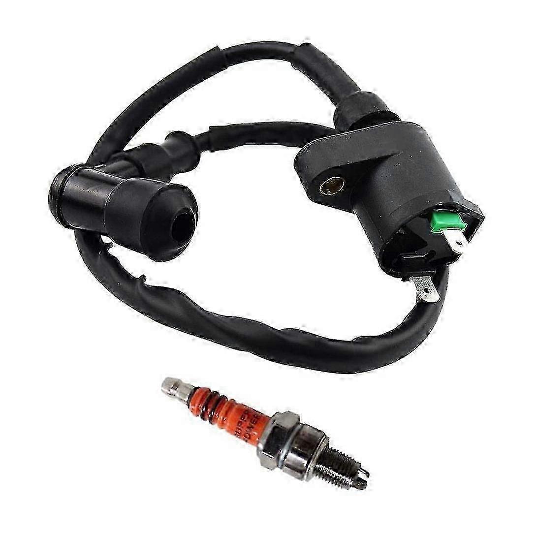 Ignition Coil Solenoid Relay Voltage Regulator 5-PIN CDI Box Spark Plug ...