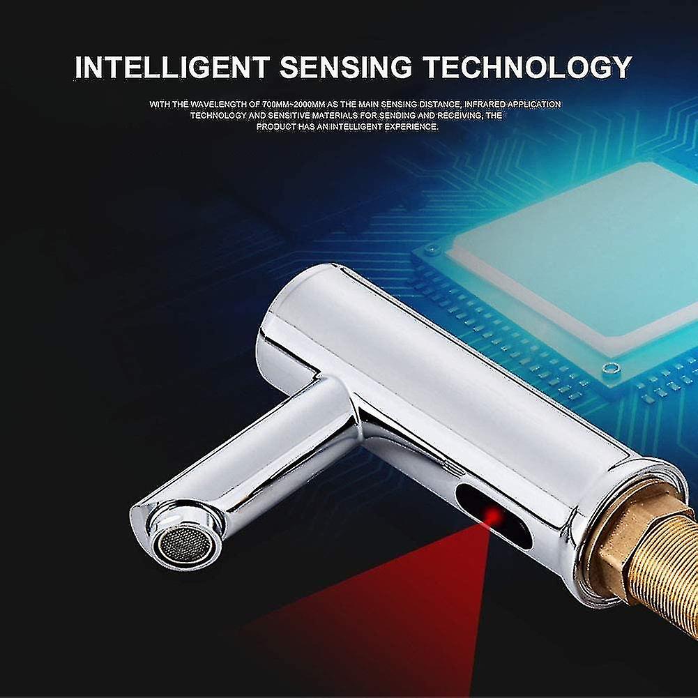 Basin Mixer Tap Electric Basin Faucet For Kitchen Bathroom Automatic ...