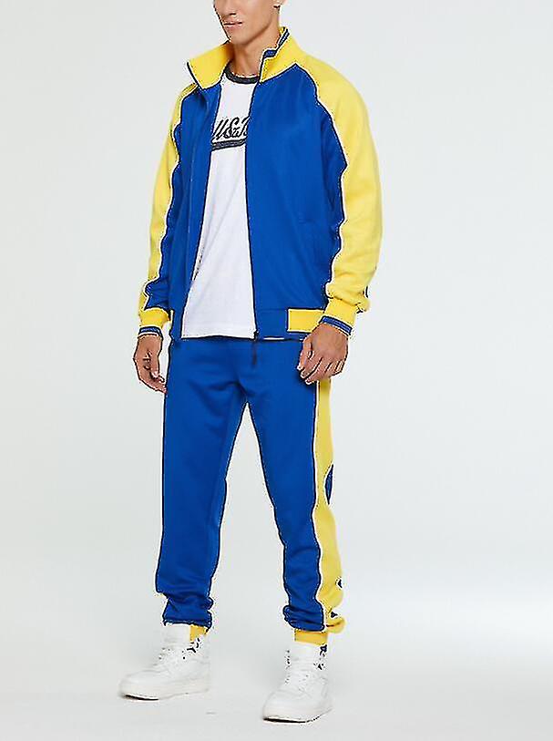 Men's Tracksuits Sweat Suit Casual Long Sleeve 2 Piece Outfit Sports ...