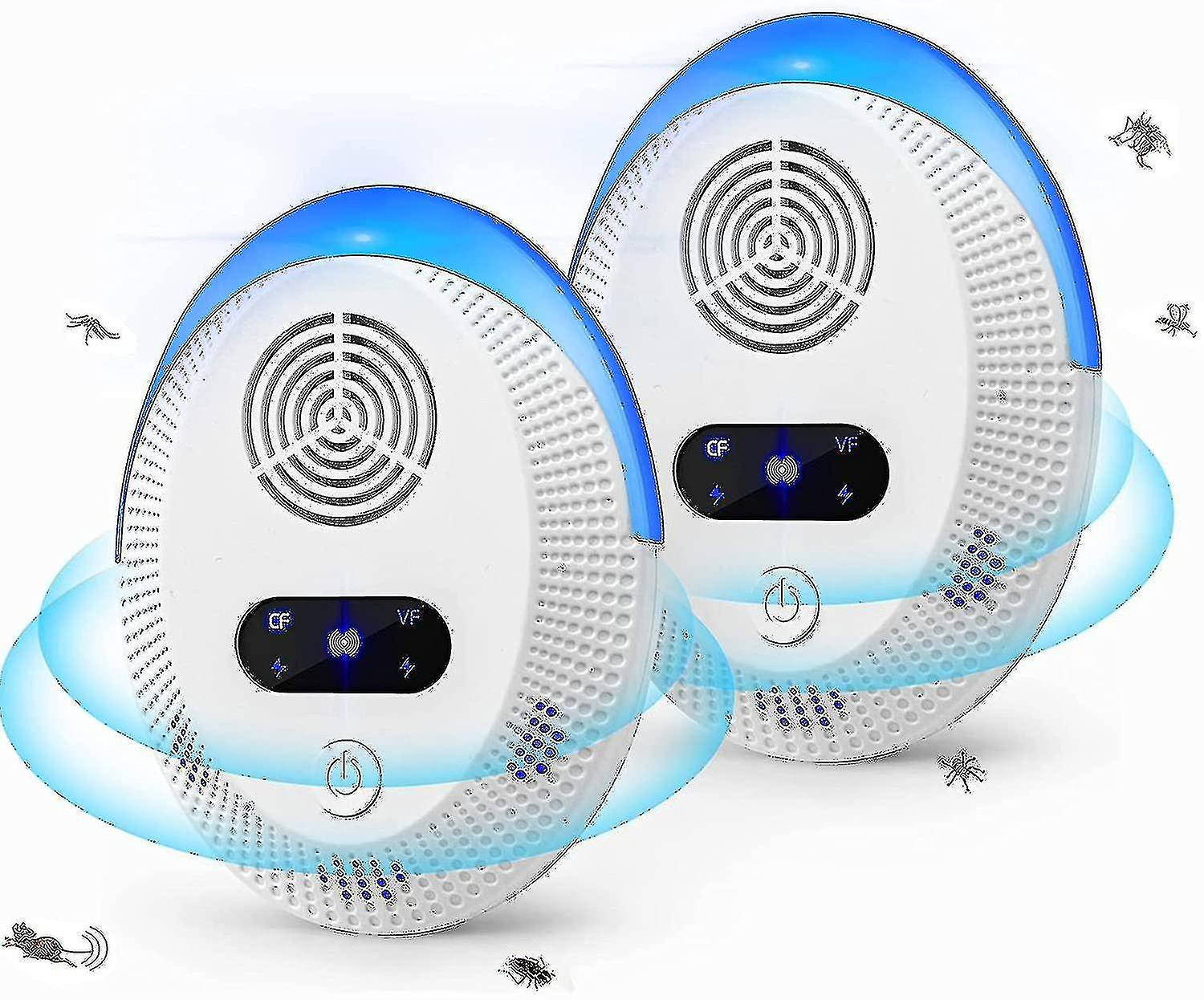 Ultrasonic Mosquito Repellent, Fly Killer, Mosquito Plug, Electric ...