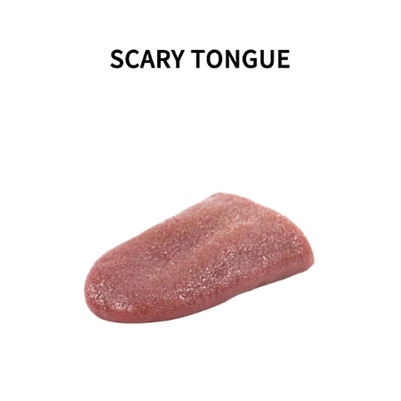 2 Pack Realistic Fake Tongue Stretch Gag Joke Prank Magic Trick Scary ...